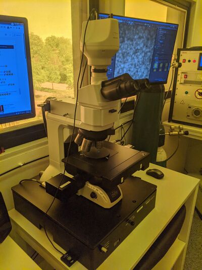 Nikon microscope - cleanroom