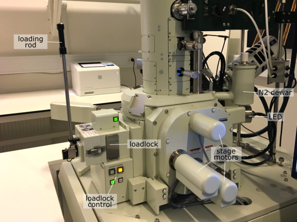 JEOL 7800F - cleanroom